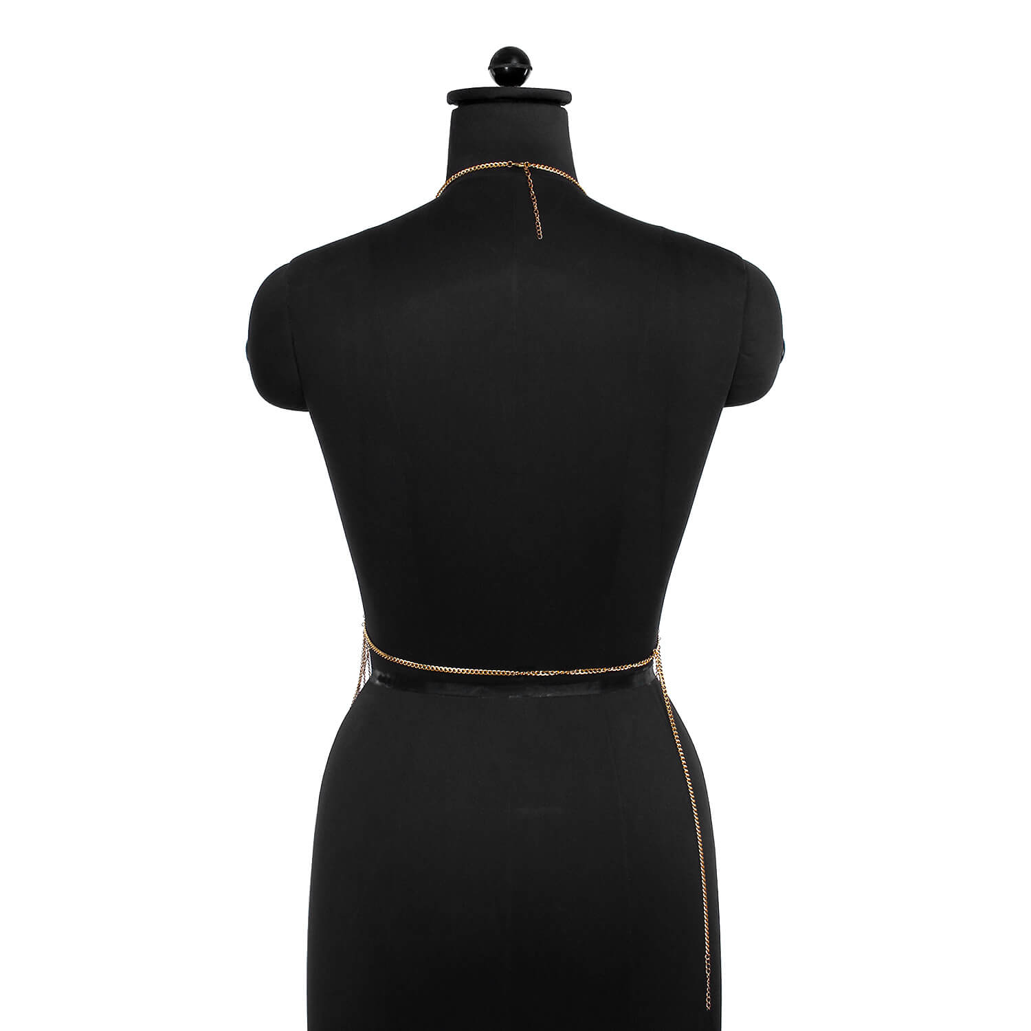 Shop Golden Multi Tassel Body Chain | Party Body Chain Online