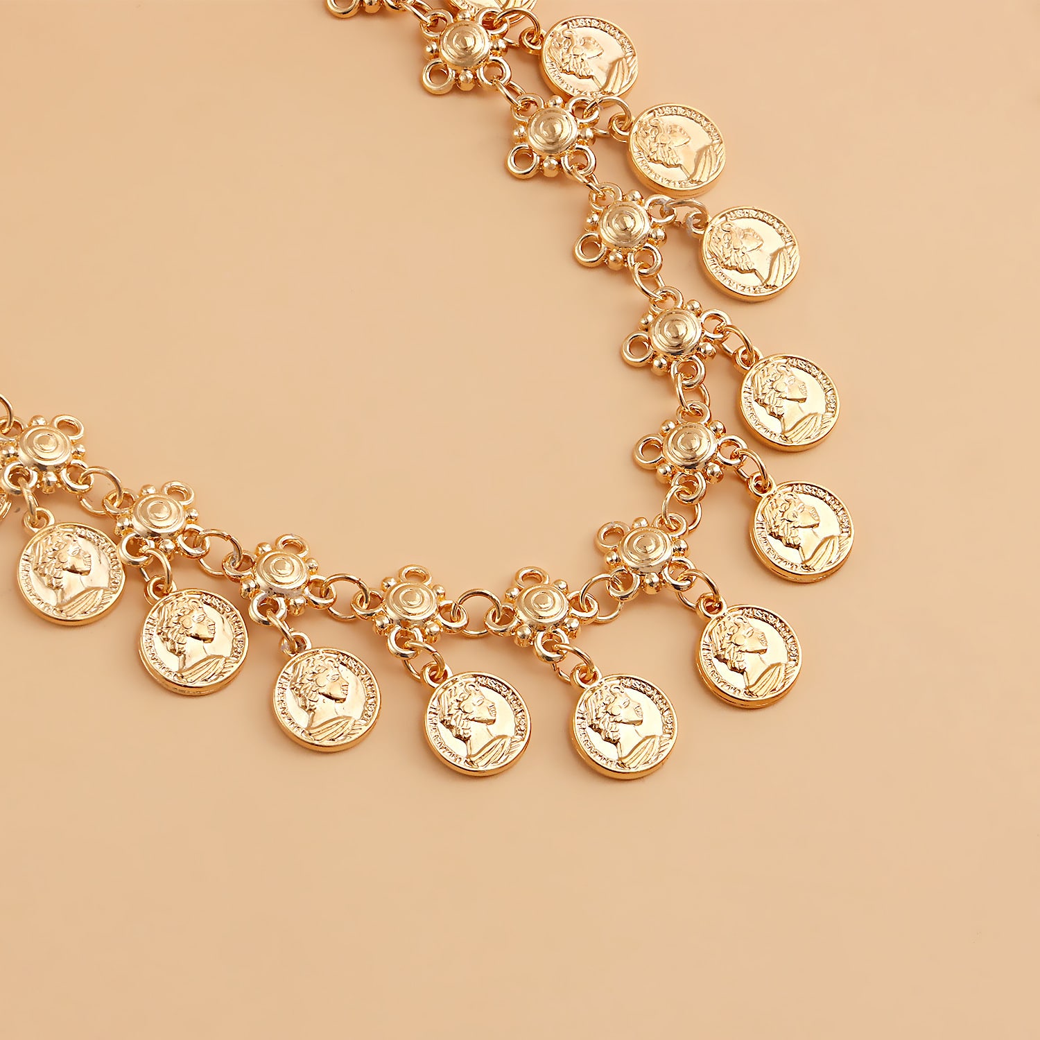 Golden Coin Belly Chain