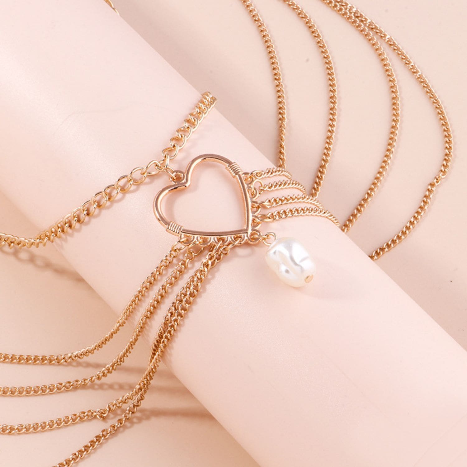 Heart Multi Layer Belly Chain