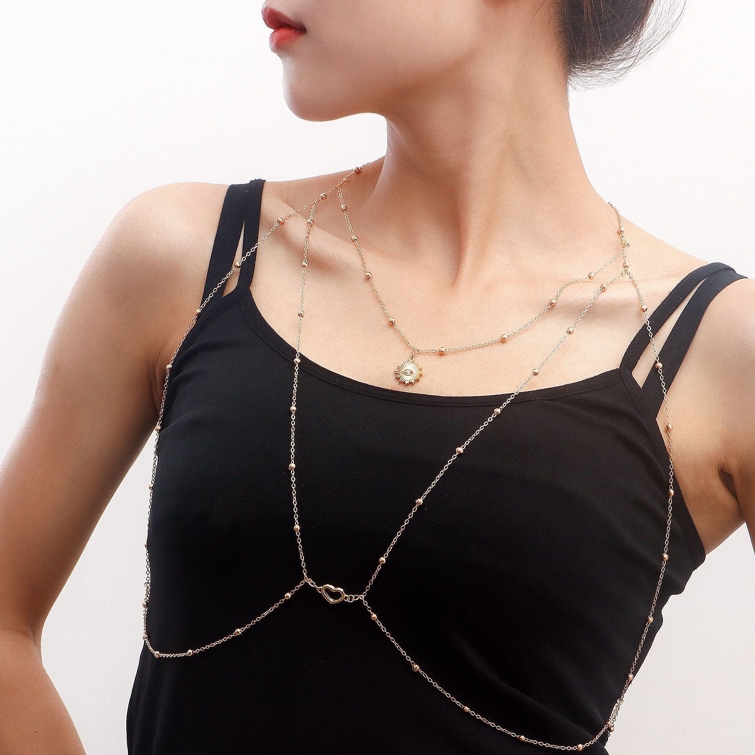 Heart Beach Body Chain