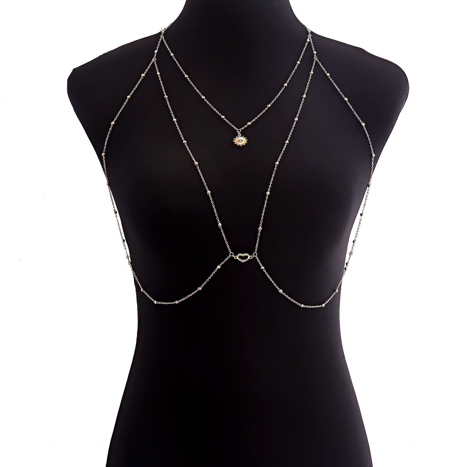 Heart Beach Body Chain